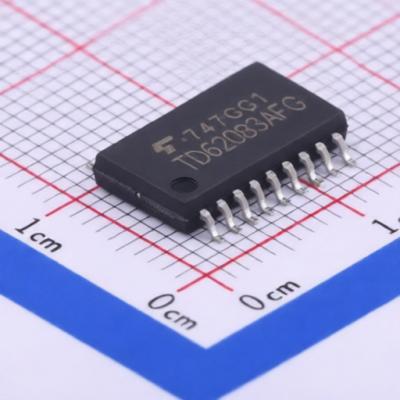 China 8 channel darlington sink driver with 2.7 kilo ohm ttl 5 volt cmos input TOSHIBA TD62083AFG sop 18 pin for sale