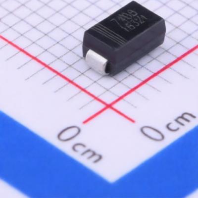 China Surface mount Zener diode SMC 1SMA4746 offers wide nominal voltage range from 11 volts to 100 volts for sale