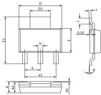 China N Channel MOSFET Suzhou Good Ark Elec SSFL0954 100V Low On Resistance Fast Switching SOT 223 Package for sale
