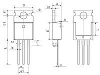 China High Voltage Power MOSFET Suzhou Good-Ark Elec SSFH6538 650V N-Channel Low On Resistance Component for sale