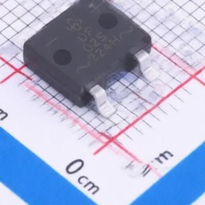 China Miniature Glass Passivated Single Phase Bridge Rectifier VISHAY DF02S-E3 77 Surface Mount for Power Supplies for sale