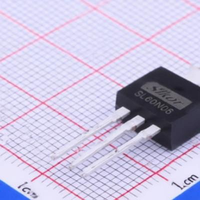 China power switching N Channel MOSFET Slkor SL60N06 with low on state resistance and high avalanche energy for sale
