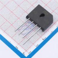 China Full Wave Bridge Rectifier TOS KBU808 with Glass Passivated Chips and 800 Volt Peak Reverse Voltage for sale