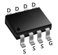 China Synchronous buck converter MOSFET XNRUSEMI XR4406B featuring trenched N channel and low gate charge for sale