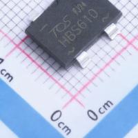 China High Surge Current TOS HBS610 Bridge Rectifier with 1000 Volt Repetitive Peak Reverse Voltage Rating for sale