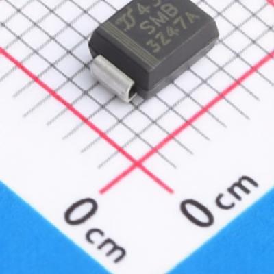China Surface Mount Zener Diode YANGJIE SMB3Z47AQ with Molded Compound Halogen Free and Cathode Line Marking for sale