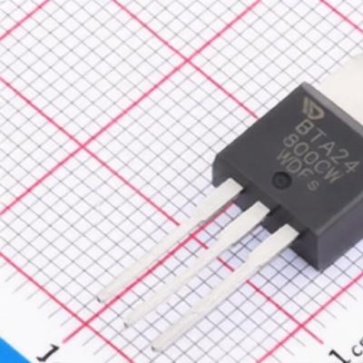 China Triac 25A High Shock Load WEIDA BTA24-800CW with 2500 VRMS Insulation Voltage and UL Certification for sale