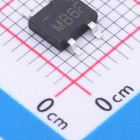 China Surface Mount Bridge Rectifier YONGYUTAI MB6F Featuring Glass Passivated Chips and 0.8A Forward Current for sale