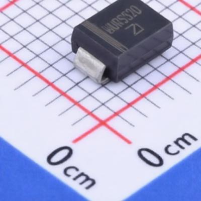 China Plastic molded epoxy fast recovery rectifier ZHIDE MURS520B with DO 214AA SMB package and RoHS standard for sale