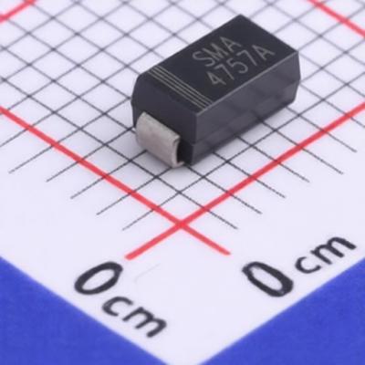 China Low Profile Zener Diode YANGJIE SMA4757A Surface Mount Package with RoHS Compliance and Halogen Free for sale