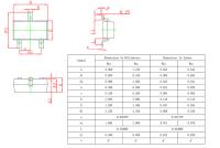 China PNP General Purpose Amplifier YANGJIE S8550-L RoHS Compliant Epoxy UL94 V0 Flame Retardant Device for sale