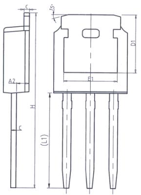 China Super Junction MOSFET WUXI UNIGROUP MICRO TPA50R400C with Low Gate Charge and High Avalanche Energy for sale