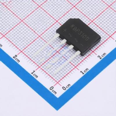 China Glass passivated bridge rectifier YONGYUTAI KBP310G offering 3 amp forward current and molded plastic construction for sale