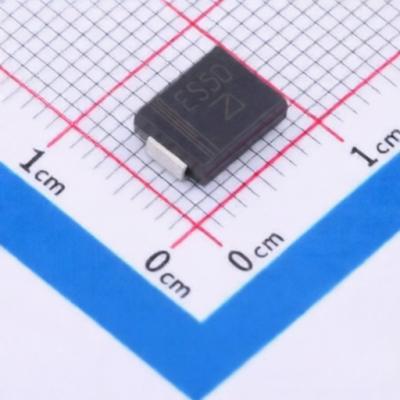 China Surface mount ZHIDE ES5D rectifier with low leakage current and 100 volt maximum DC blocking voltage for sale