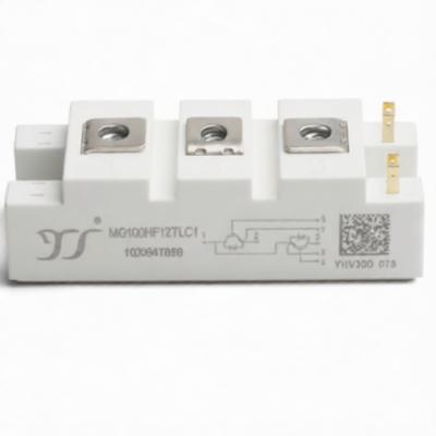 China Yangjie MG100HF12TLC1 IGBT module designed for soft switching welding machines motor drives and UPS for sale