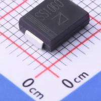China Low Leakage Surface Mount Schottky Rectifier ZHIDE SS1060 Suitable for Electronic Circuit Protection for sale