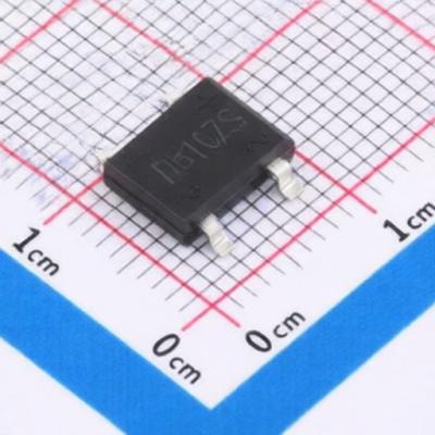 China Durable YONGYUTAI DB107S bridge rectifier with 1 ampere current rating and molded plastic construction for sale
