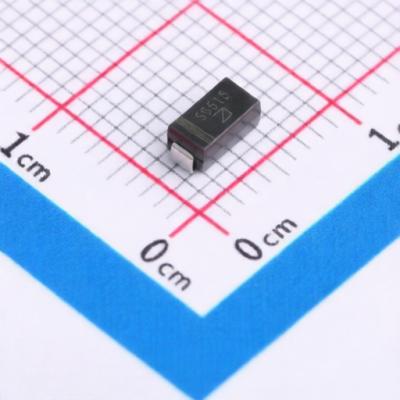 China Surface Mounted Schottky Rectifier ZHIDE SS515A with Flame Retardant Molded Plastic and Pure Tin Lead for sale