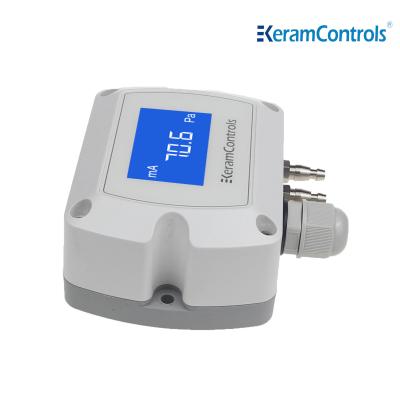 China KDP210 RS485 LCD Display Differential Pressure Transmitter For Clean Room for sale