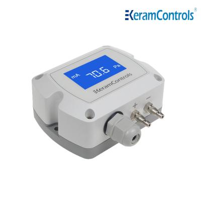 China -100~100pa LCD Display Differential Pressure Transmitter For HVAC for sale
