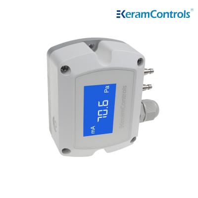 China Commercial Buildings Micro Differential Pressure Sensor 4-20mA 3 Wire for sale