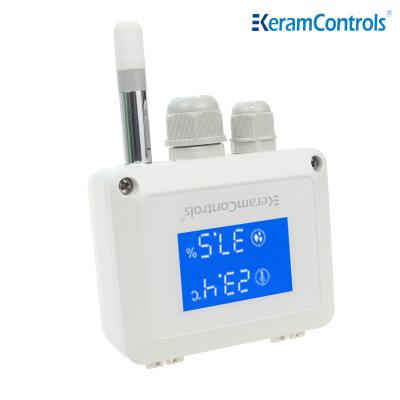China RS485 4-20mA Digital Temperature Transmitters HVAC for sale