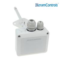 China 0-10 3 wire temp humidity transmitter -30~80℃ for sale