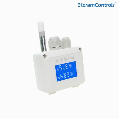 China Replaceable Dwyer Temp Humidity Sensor WIth Blacklight LCD for sale