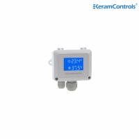 China DIP Switch Room Temperature Humidity Sensor With Backlight LCD Display for sale