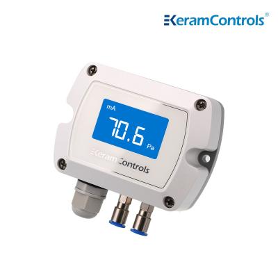 China KDP210Q RS485 LCD Display Differential Pressure Transmitter For Clean Room for sale