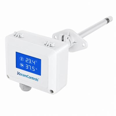 China KTH500 IP65/NEMA 4 Temperature and Humidity Transmitter with 4-20mA Output and LCD Backlight Display for sale