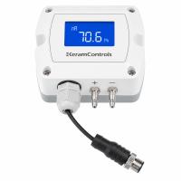 China KDP210AC Differential Pressure Transmitter with IP65 Protection, LCD Display, and Manual Calibration for HVAC and Clean Rooms for sale