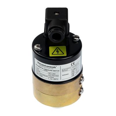 China KCL Series Differential Pressure Switch with SPDT Contact Configuration, IP65 Protection Rating, and 20bar Maximum Work Pressure for sale