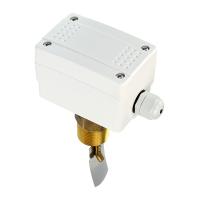 China KWFS IP65 SPDT Brass Wetted Liquid Flow Switch for HVAC and Chiller Systems for sale