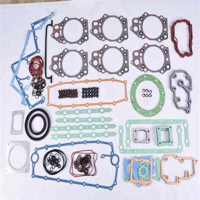 China 6D140 6D140-2 6D140-3 Engine Full Gasket Kit for Komatsu PC650-8 PC700-8 Upper & Lower Gasket Kits Excavator Complete Gasket Set for sale