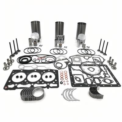 China For D1005 Kubota Engines Gasket Overhaul Set D1005 Engine Rebuild Kits With Piston Liner Piston Ring Valve Bearing Head Gasket for sale