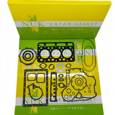 China For D1101 Kubota Engine Gasket Full Set Complete Gasket Kit D1101 Engine Repair Parts With Cylinder Head Gasket for sale