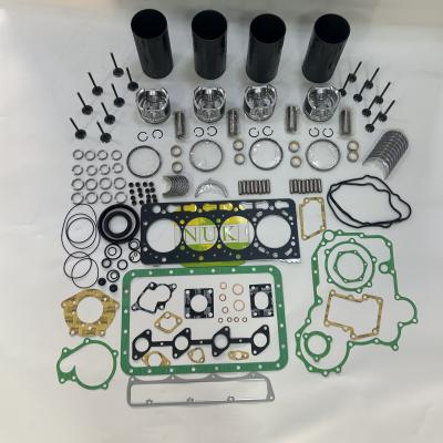 China V3300-DI Engine Rebuild Kit with Full Gasket Kit for Kubota and Bobca t Excavator Engine Parts for sale