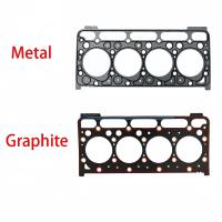 China V2003 V2003E V2003T Cylinder Head Gasket Metal 1G770-03312 1G77003312 Compatible with Kubota Engine 341 Bobca t Mini Excavator S185 S175 Loader for sale
