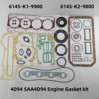 China 4D94 4D94-2 Engine Gasket Kit, suitable for PC50-7 and PC56-7, OE part number 6145-K1-9900 6145-K2-9800, for Komatsu engine parts. for sale
