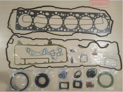 China Full Gasket Kit For Vol vo D16 Diesel Engine Overhaul Rebuild Repair Engine Gasket Set Replacement Parts for sale