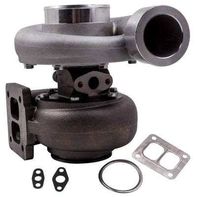 China GT45 Performance Turbocharger T4 V-Band Comp AR .66 Turbine AR 1.05 Oil Cooled Turbo for sale