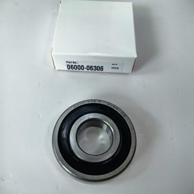 China 06000-06306 Ball Bearing 6306-2RS Construction Machinery Spare Bearing for sale