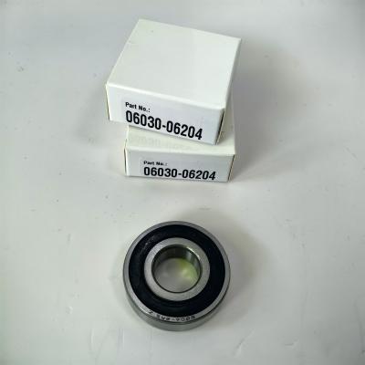 China 06030-06204 Deep Groove Ball Bearing 6204-2RS for Komatsu Engine Parts for sale