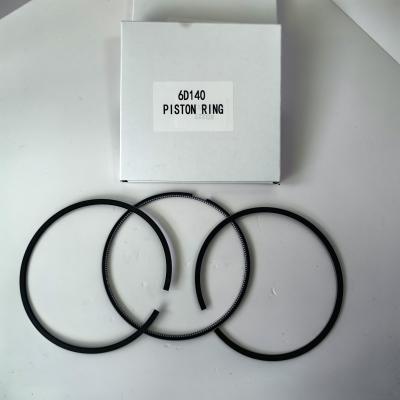 China 6D140 Piston Ring Set For Komatsu 6D140 Diesel Engine Spare Parts for sale