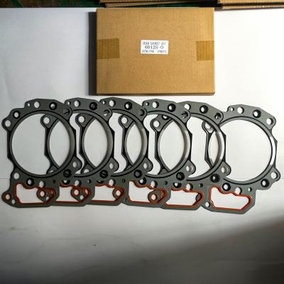 China 6D125-0 Cylinder Head Gasket Set For Komatsu 6D125 Diesel Engine for sale