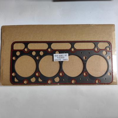 China High quality cylinder head gasket compatible with Kubota V2203 diesel engine. for sale
