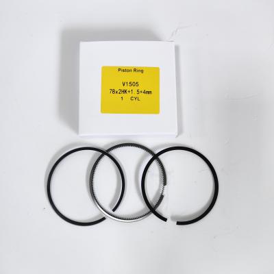China 16292‑21050 V1505 Piston Ring Set 78mm For Kubota V1505 Diesel Engine for sale