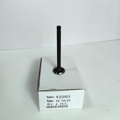 China 16422‑13120 V2203 Exhaust Valve Set For Kubota V2203 Diesel Engine for sale