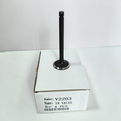 China 16421‑13110 V2203 Intake Valve Set For Kubota V2203 Diesel Engine for sale